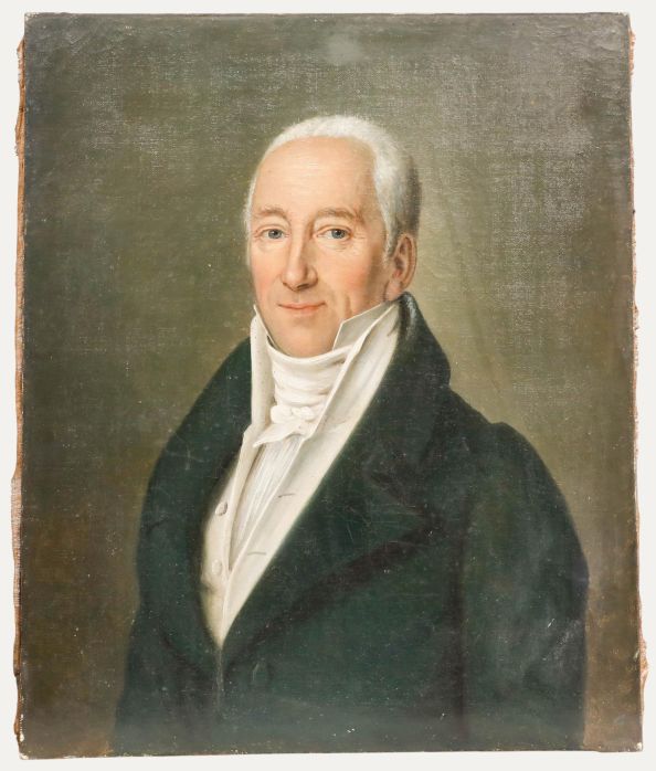 Fine 19th Century Oil - Portrait of Louis Lesourd