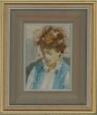 David H. Hague - 20th Century Oil, Girl Reading