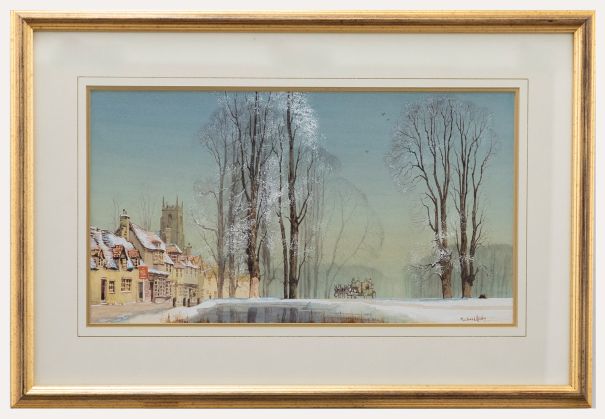 Michael Reilly - Framed Early 20th Century Watercolour, Mail Coach in ...