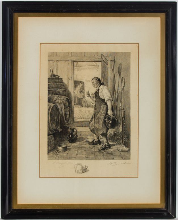 William H. Boucher (1842-1906) After W. Dendy Sadler - Simon the Cellarer