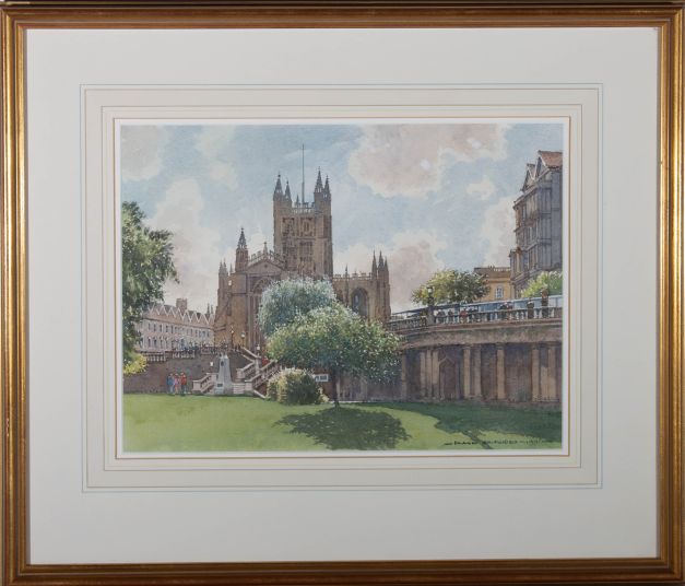 Frank Shipsides (1908-2005) - Signed 1991 Watercolour, Parade Gardens