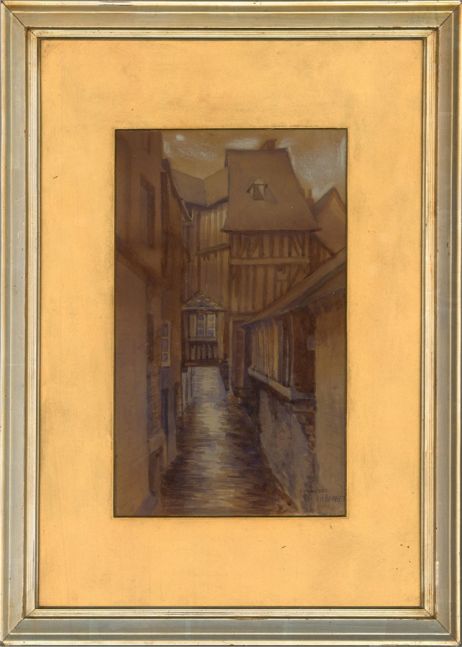 Harry Bennett (1879-1955) - Early 20th Century Watercolour, Caudebec