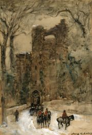 James Garden Laing, RSW (1852-1915) - 19th Century Watercolour, Warwick ...