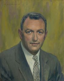 Andrew Burton - 1968 Oil, Portrait