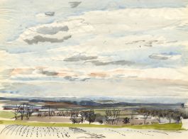 Paul Sharp - 1956 Watercolour, Landscape