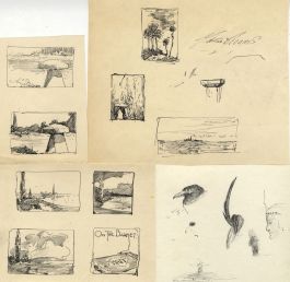 Marcus Adams - Set of 11 Mid 20th Century Pen and Ink Drawings