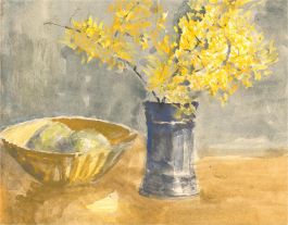 Harry Toothill (1917-2001) - 20th Century Watercolour, Laburnum