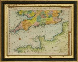 Matthew Smith (1775-1784) - 18th Century Map Engraving, The English Channel