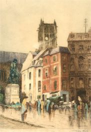 William Tatton Winter RBA (1855-1928) -Early 20th Century Etching ...