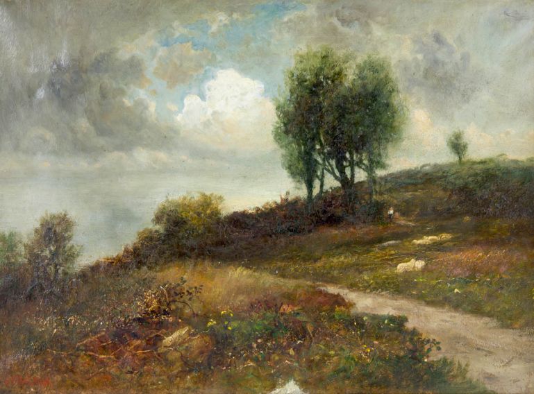 John Cuthbert Salmon (1844-1917) - 19th Century Oil, Early Morning