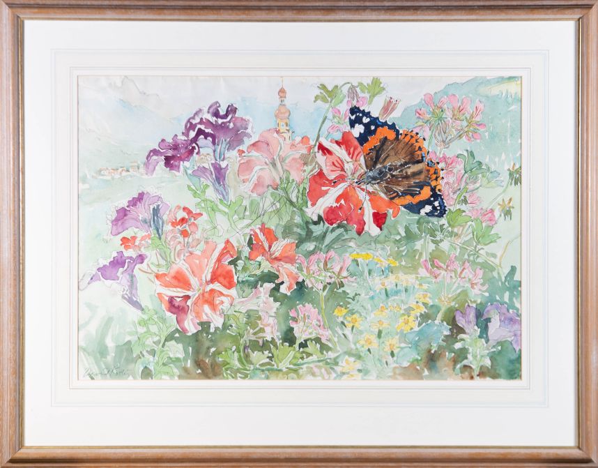 David Koster (1926-2014) - 20th Century Watercolour, Wild Flowers and ...