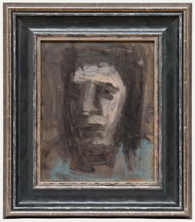 George Weissbort (1928-2013) - 20th Century Oil, A Face