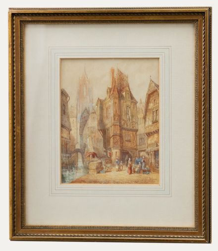 Henry Schafer (1833-1916) - Early 19th Century Watercolour, Utrecht ...