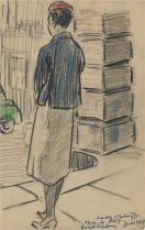 Frederick P. Cooke (1896-1978) - Mid 20th Century Watercolour, Out and ...