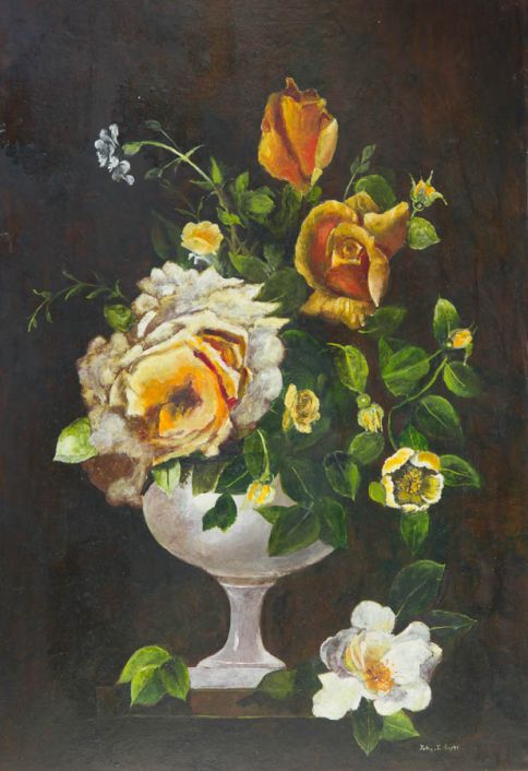 John T. Sayer - Early 20th Century Watercolour, Flowers