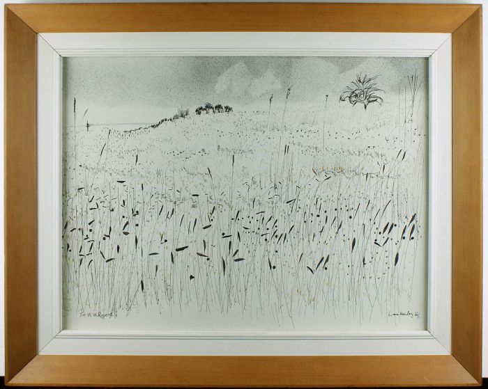 Liam Hanley (1933-) - Pen Ink and Watercolour 1966