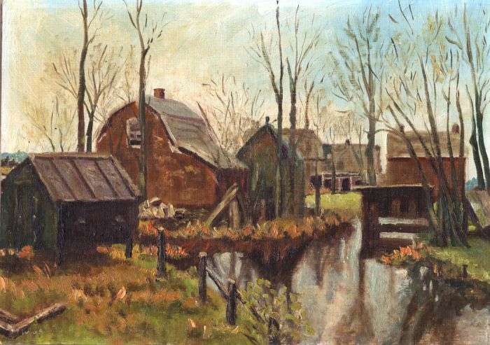 Wellham - 1968 Oil, Rembrandt Country
