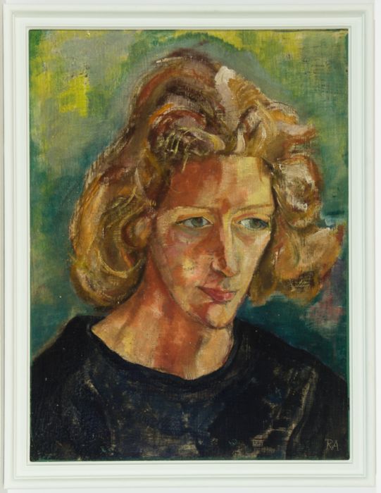 Ray Ambrose (1926-1989) - 20th Century Oil, Portrait of a Woman