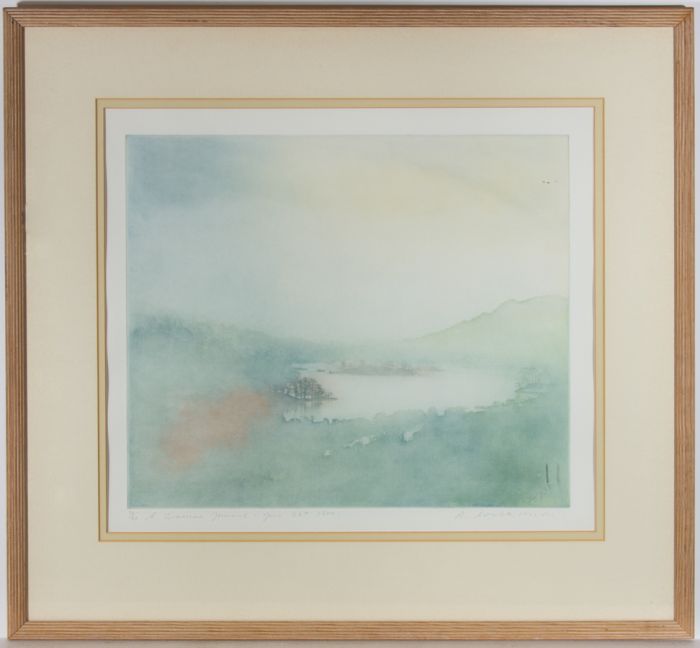 Donald Wilkinson - A Pair of 20th Century Aquatints, A Grasmere Journal
