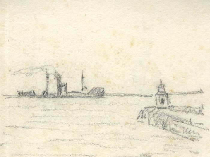 Ellen Mary Maria (Nellie) Eaton - Early 20th Century Graphite Drawing ...