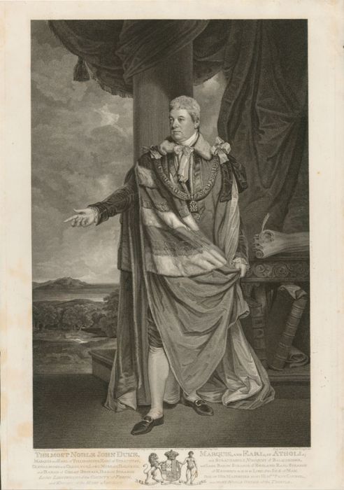 Charles Knight after John Hoppner RA - 1811 Engraving, John, Duke of Atholl