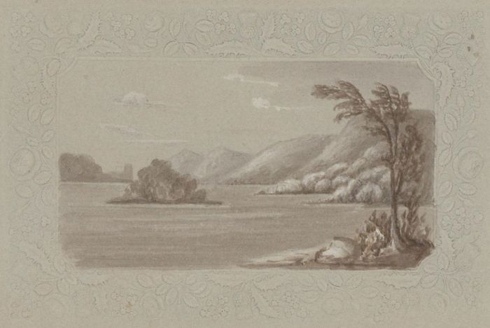 Three Early 19th Century Graphite Drawings - Windermere & Kenilworth