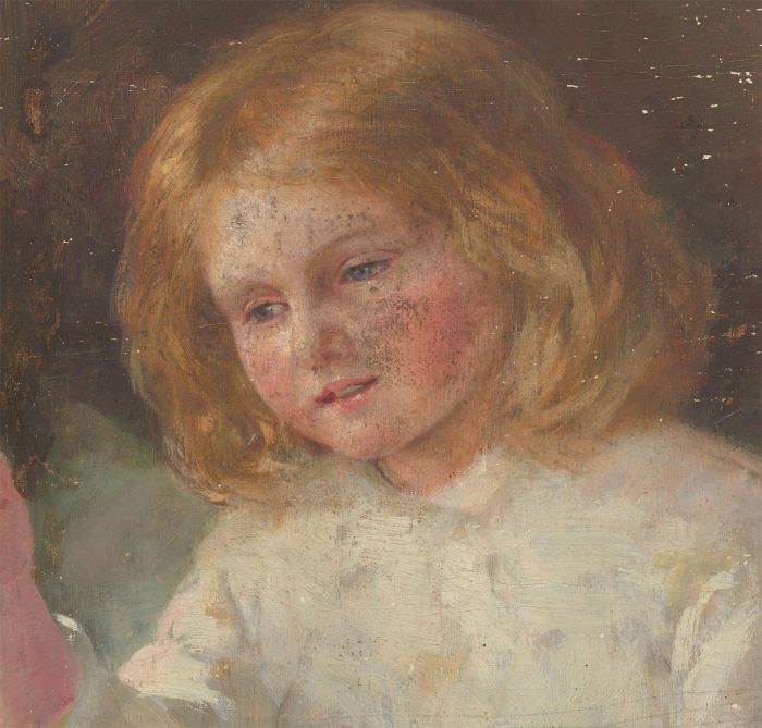 Alfred William Strutt (1856-1924) - Late 19th Century Oil, Study of a ...
