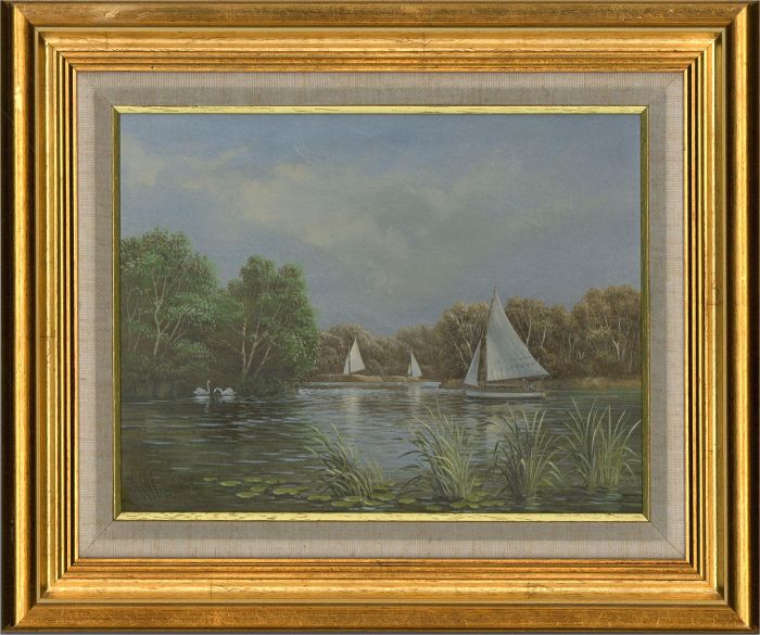 Keith W. Hastings - 20th Century Oil, Salhouse Broad