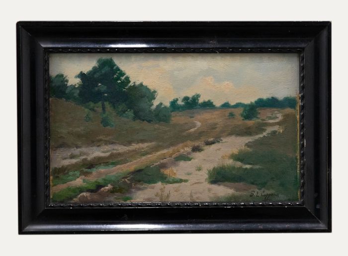 B.L. Coppens - Framed Mid 20th Century Oil, Dry Season