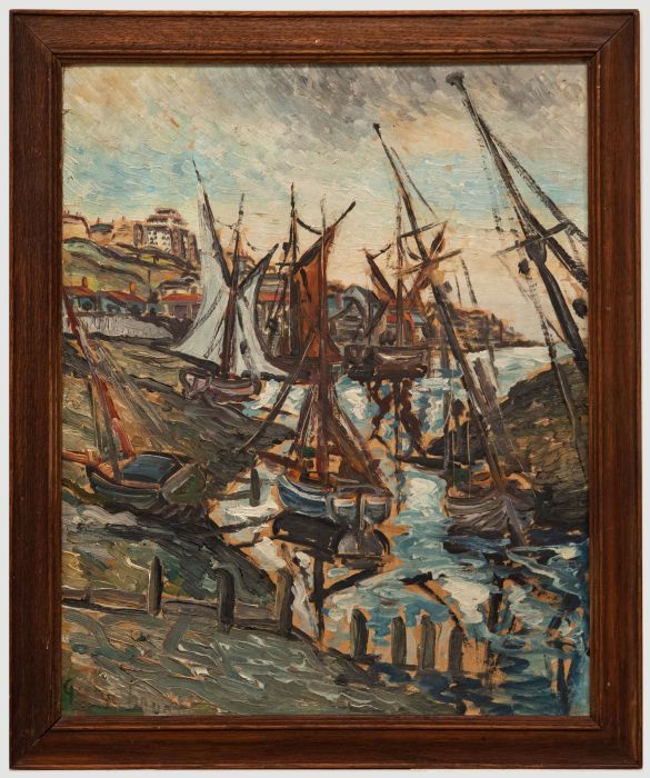 Framed Mid 20th Century Oil - Lee on Sea