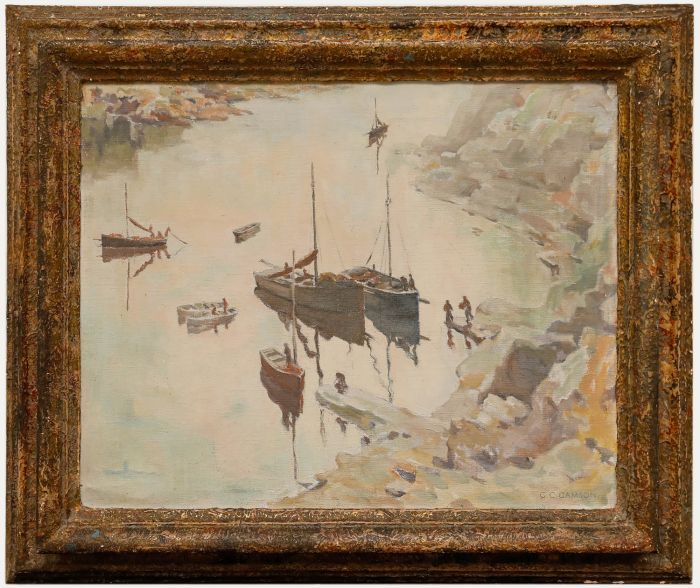 George C. Gamson - 20th Century Oil, The Harbour From Above