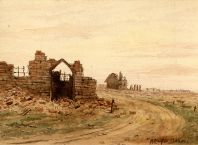 Harry Clayton Adams - Early 20th Century Watercolour, Ewhurst